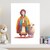 Jesus-walk to Emmaus-print Art-scripture Luke 24. Jesus and Two ...