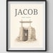 Jacob of Scripture Digital Wall Art. Jacob's Well Bible Print. Instant ...