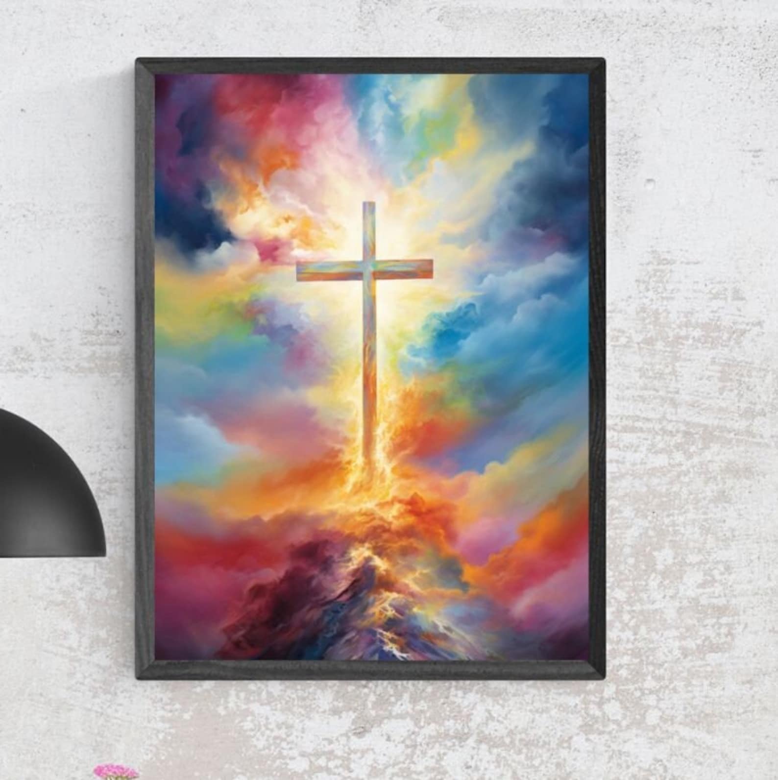 MAJESTIC CROSS | Beautiful Jesus Wall Art. the Cross of Christ ...