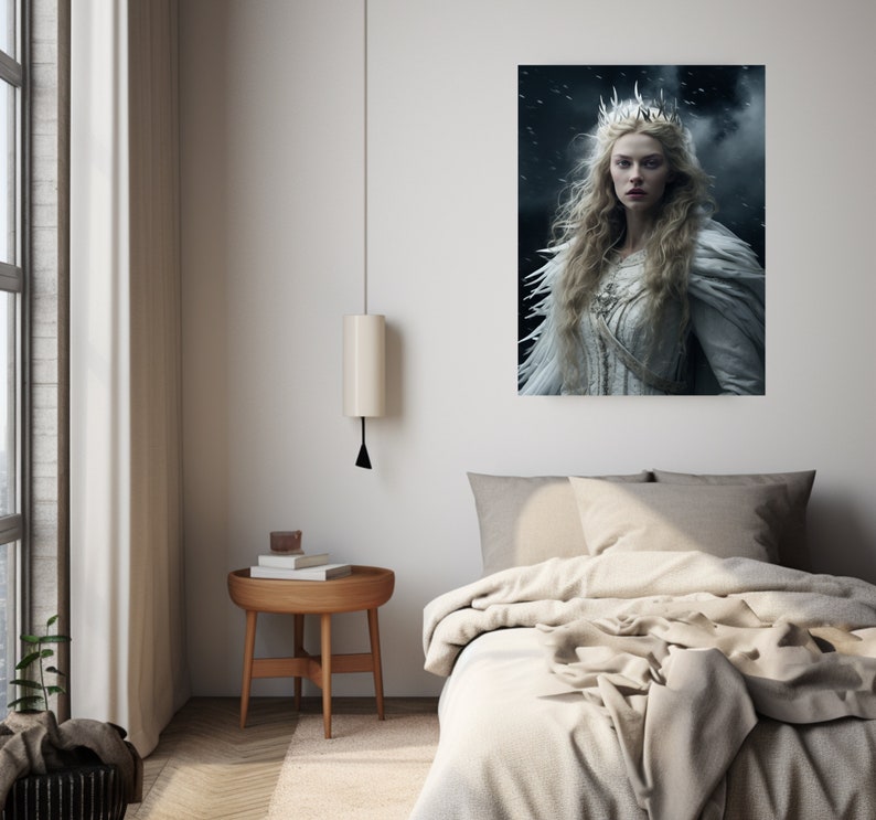 Narnia White Witch Poster Digital Print Art. INSTANT DOWNLOAD, Children ...