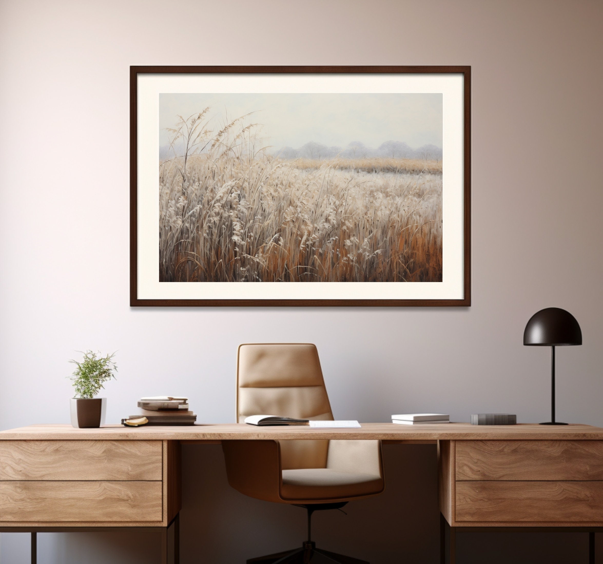 Bible Art Digital Wall Art Country Farm Wheat and Tares Scripture Rich ...