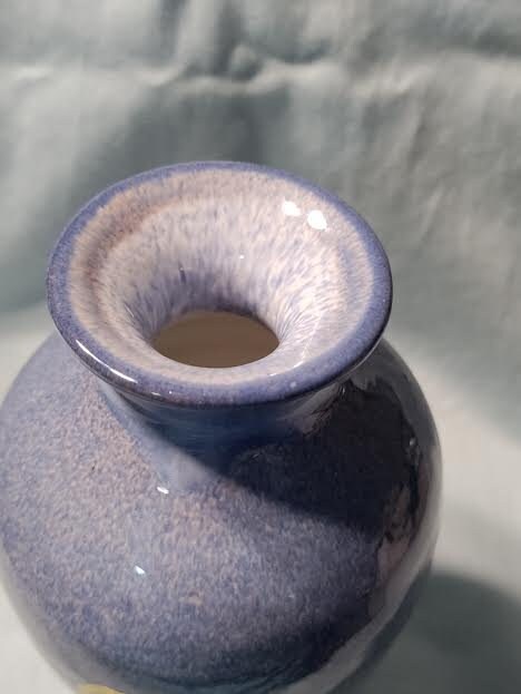 Vintage 5 Blue Dansk Design Vase Made in Demark - Etsy