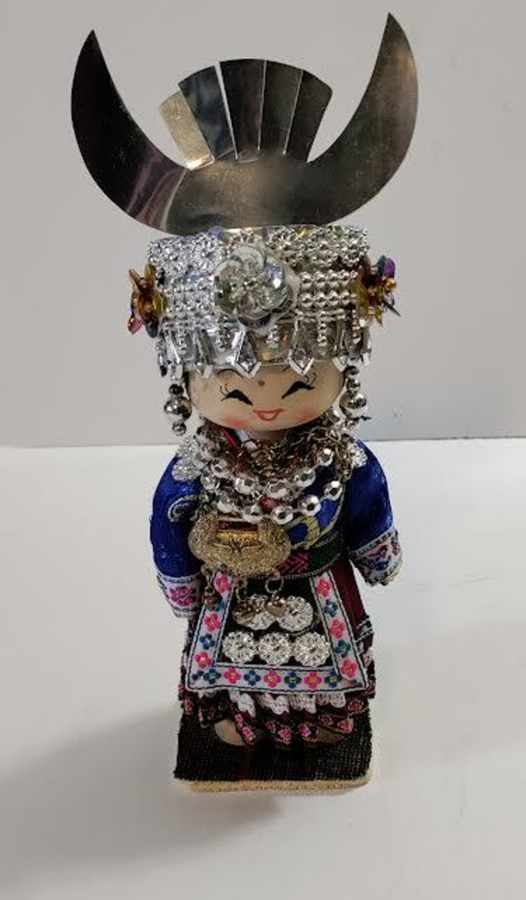 Vintage Chinese Doll With Cute Face and Expression - Etsy