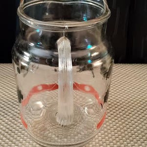 Federal Glass Scotty Dog Pitcher With Vivid Graphics - Etsy