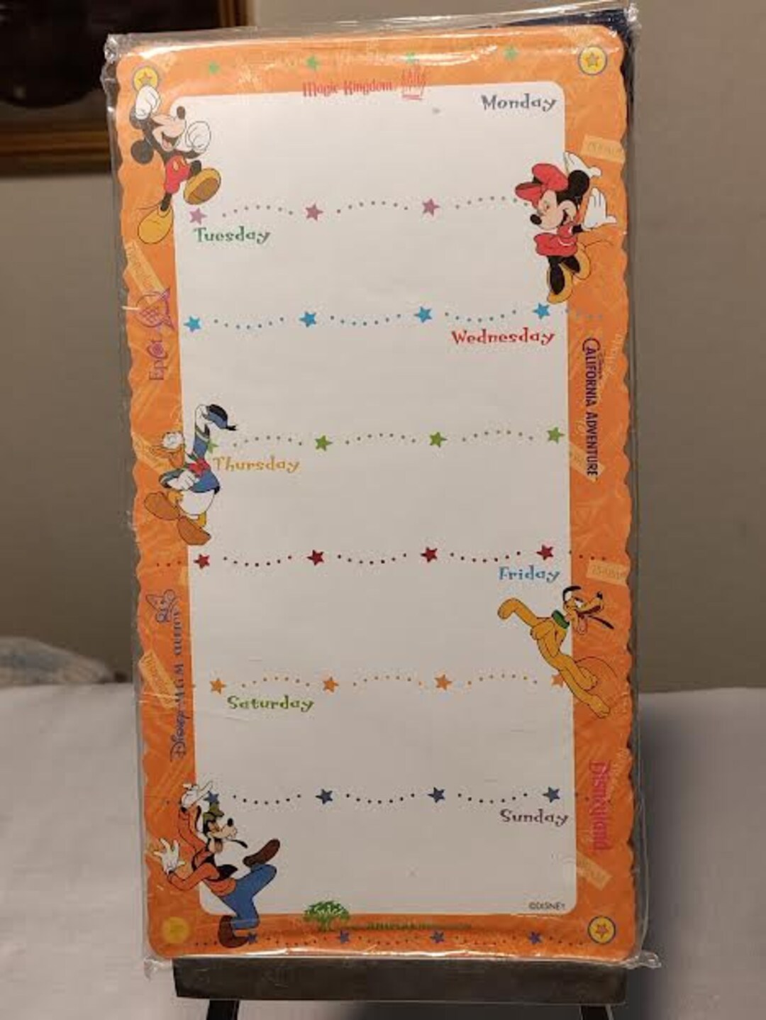 Disney Fab 5 to Do List New in Package Featuring Mickey, Minnie, Pluto ...
