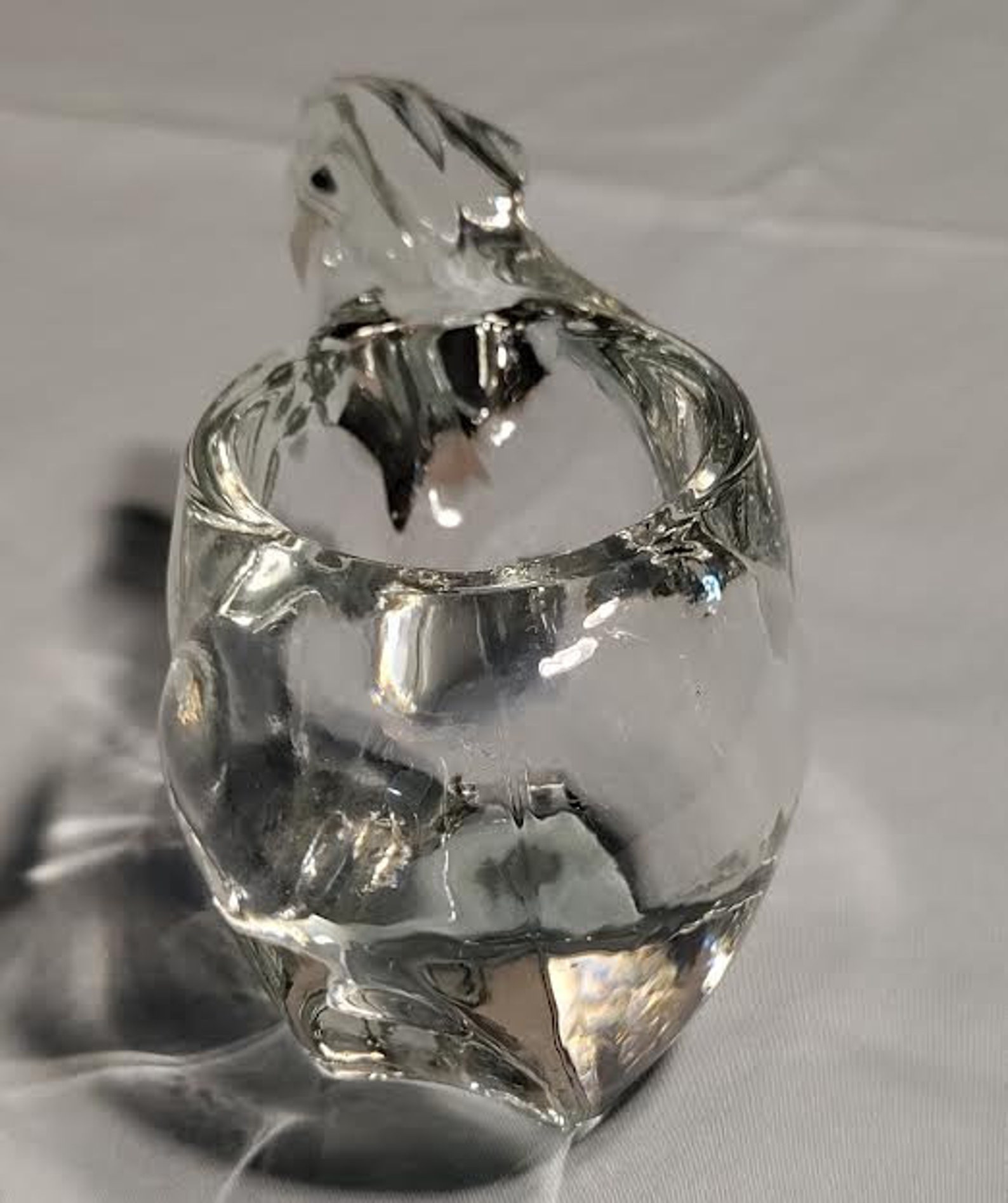 Indiana Glass Vintage Polar Bear Votive Candle Holder - Etsy