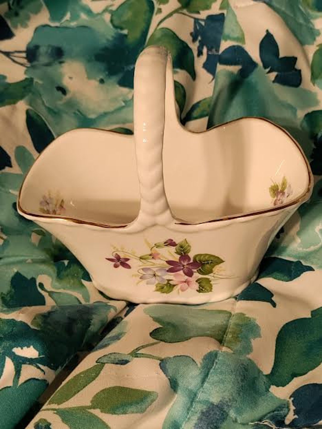 Royal Tara Fine Bone China Basket Made in Galway Ireland - Etsy