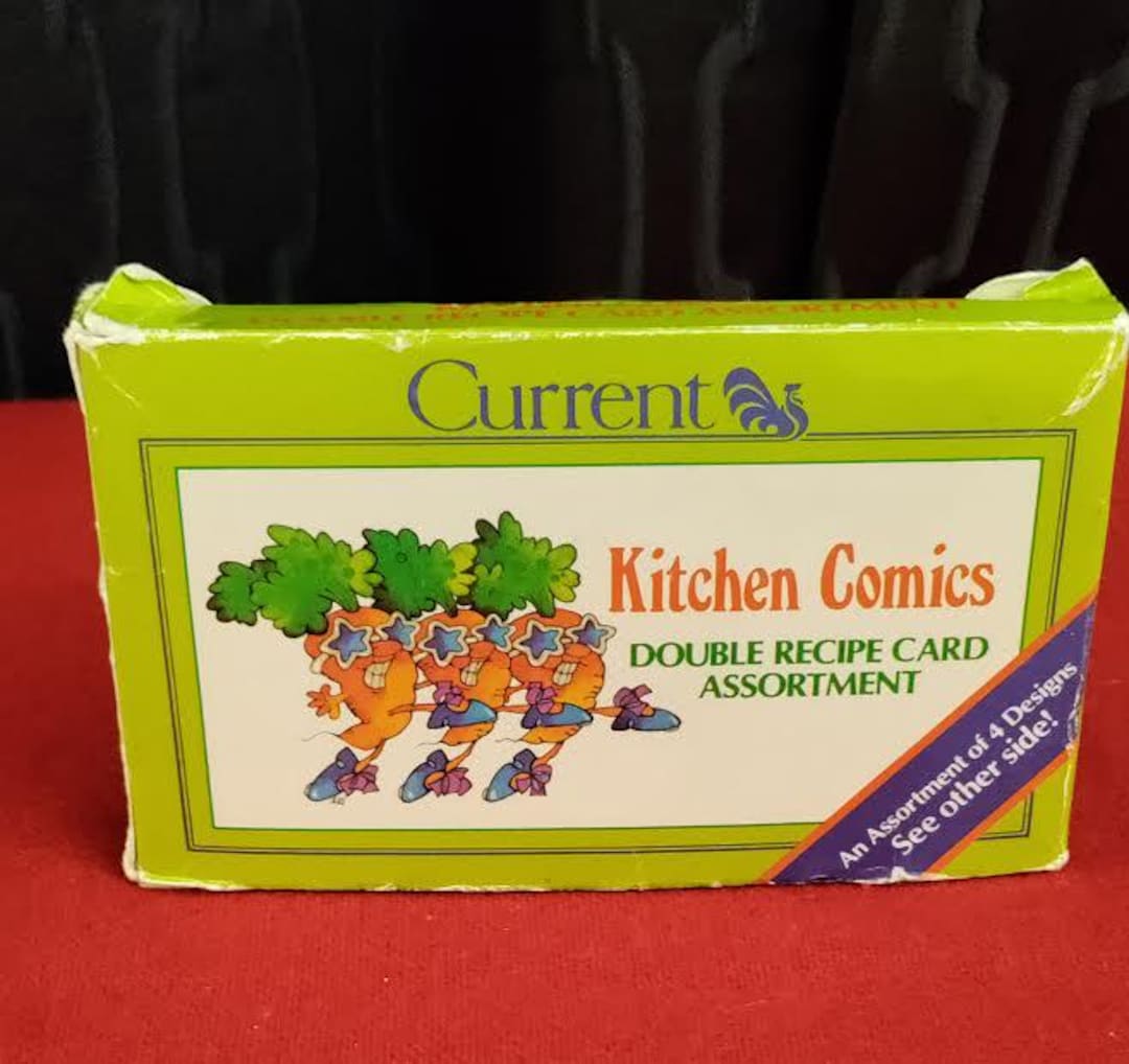 Vintage Current Recipe Cards From 1982 Code 2205-9 - Etsy