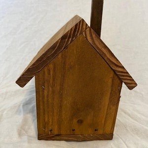 Rustic Wood Birdhouse - Etsy