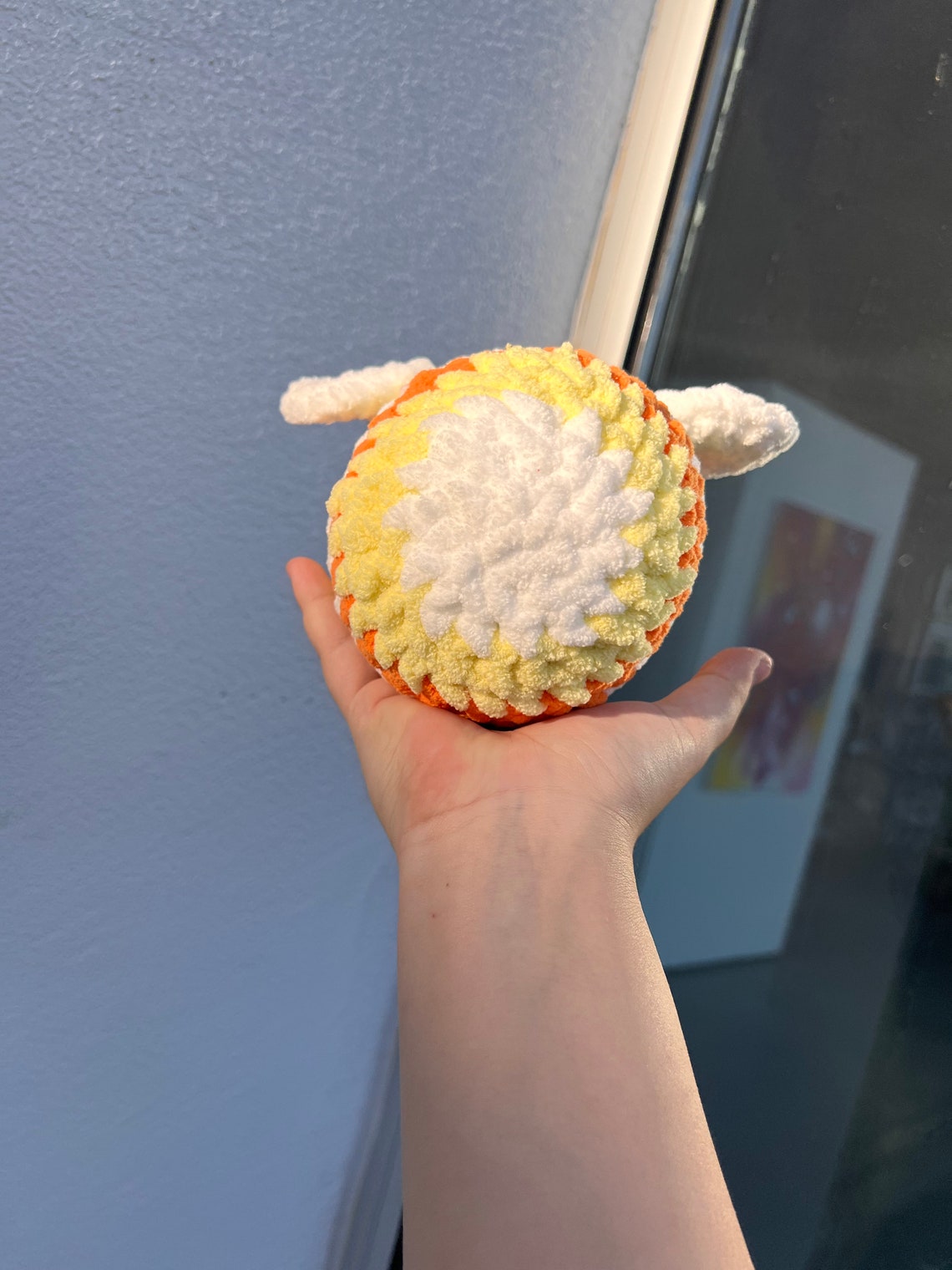 Candy Corn Bumble Bee Crochet Pattern | Halloween Crochet Pattern - Etsy