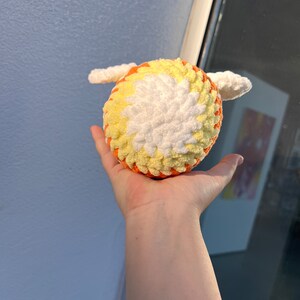 Candy Corn Bumble Bee Crochet Pattern | Halloween Crochet Pattern - Etsy