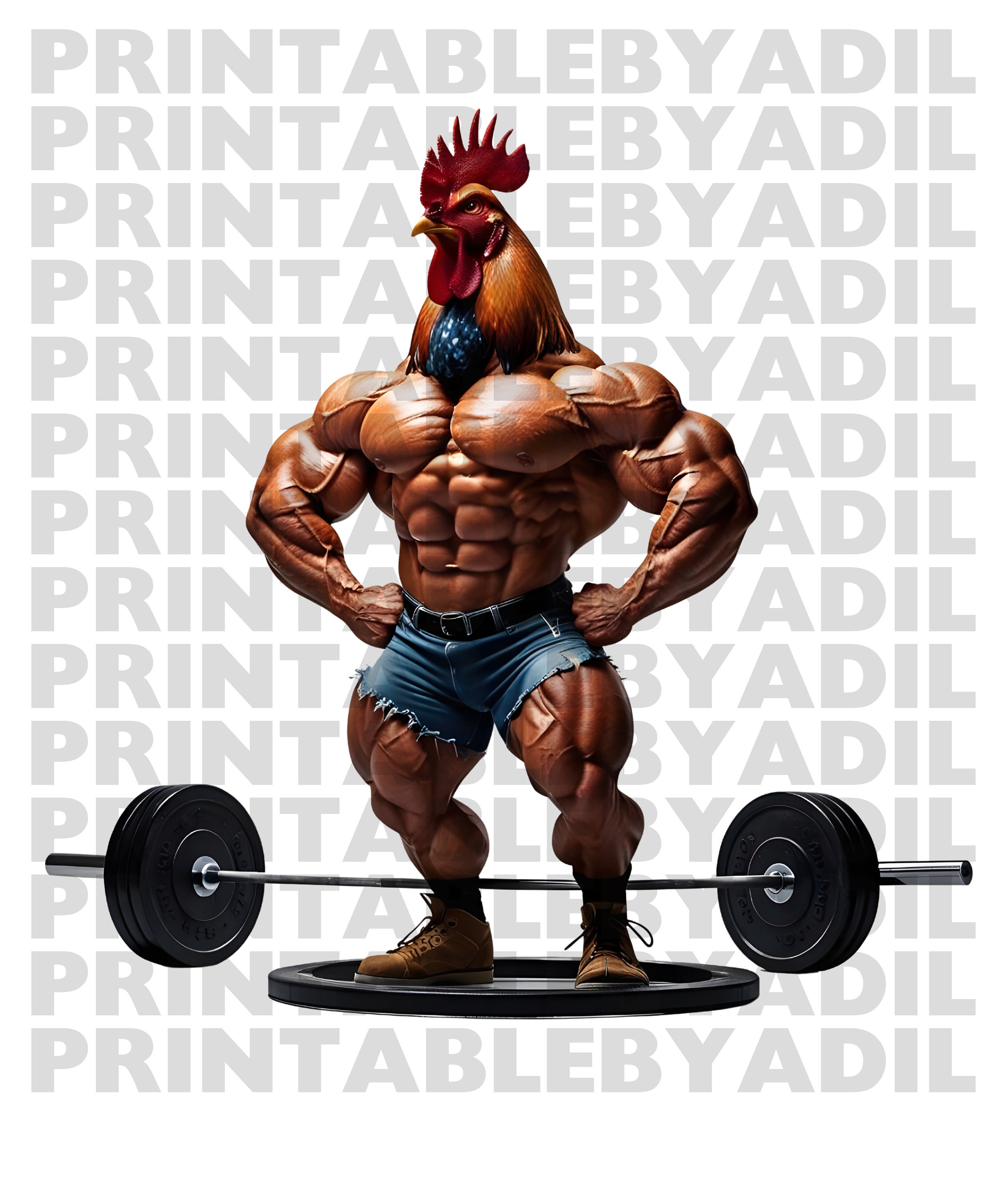 Rooster Weightlifting Muscle Training Bodybuilder Svg,rooster at the ...