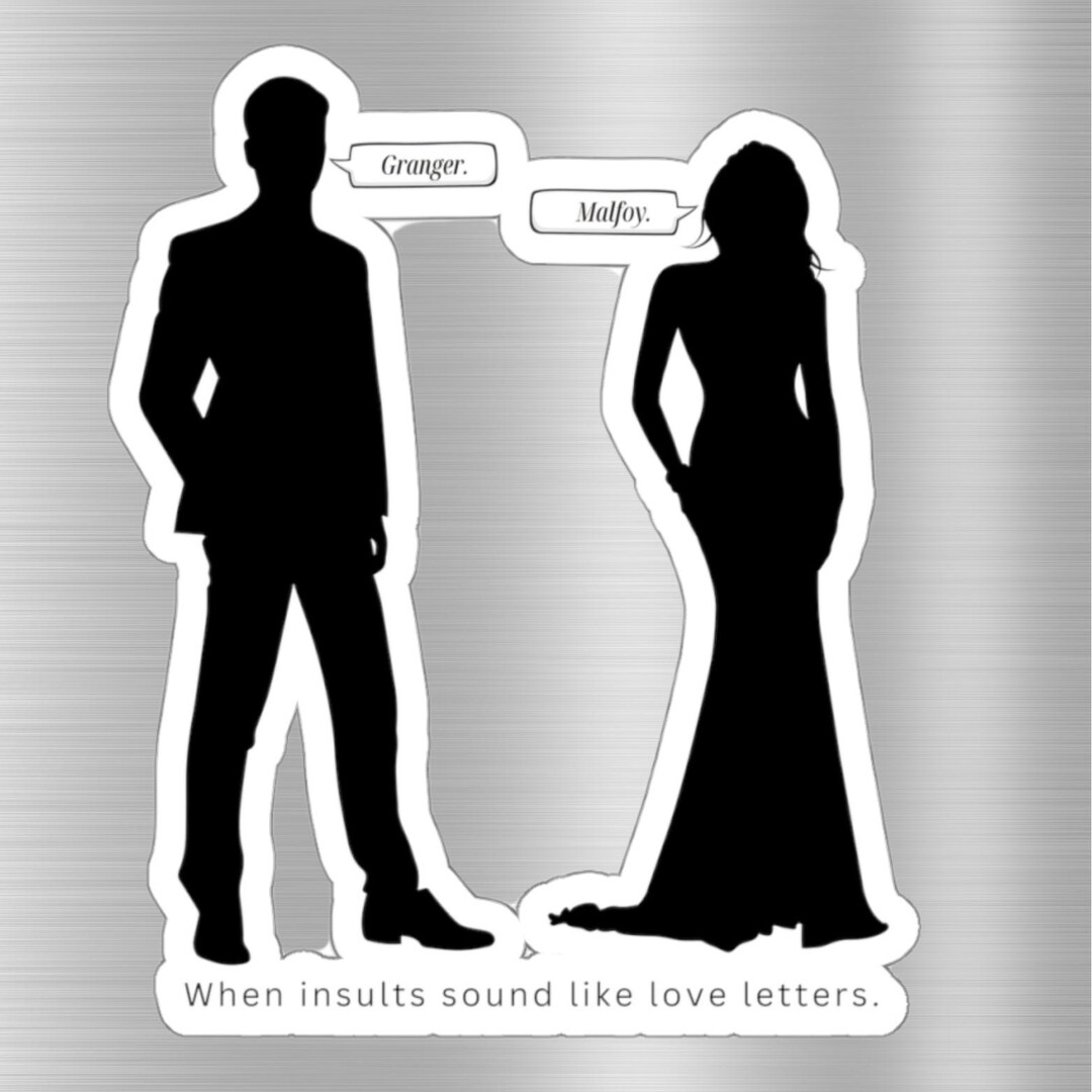 Dramione Enemies to Lovers Sticker - Fanfiction - for Water Bottle ...