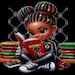 Black History Art: African American Girl Reading (digital Art) - Etsy