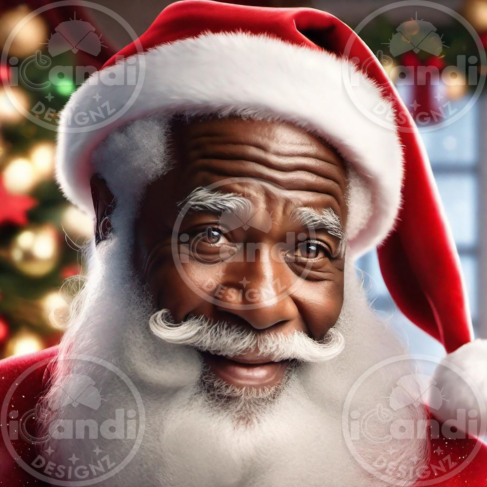 Black Santa Collection 1 - Etsy