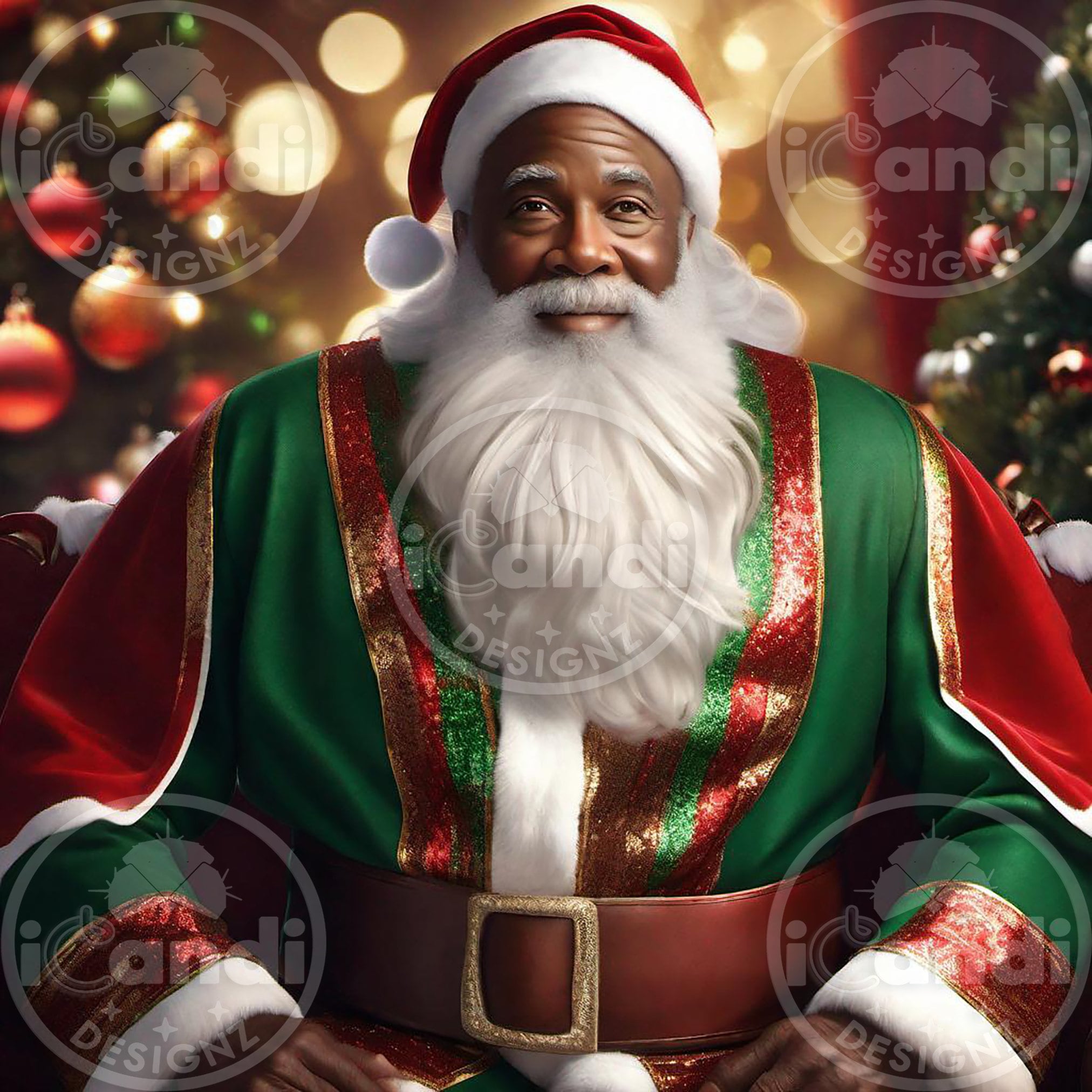 Black Santa Collection 1 - Etsy