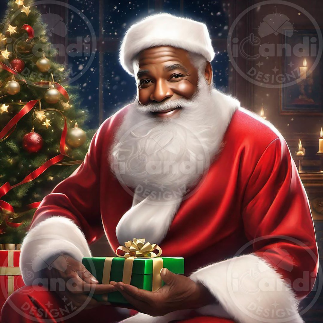 Black Santa Collection 2 - Etsy