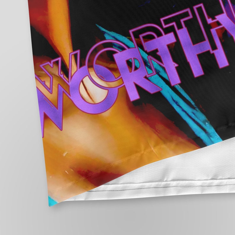 Thankful, Worthy Black Art Shower Curtain 72x72 - Etsy