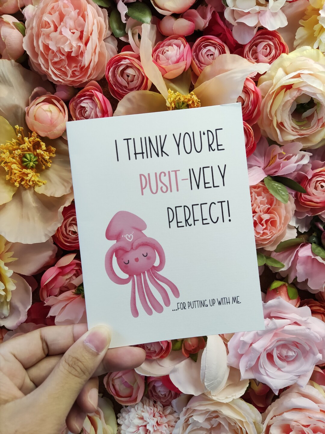 Funny Filipino Card, Putting up With Me, Pusit Pun Cards, Filipino ...