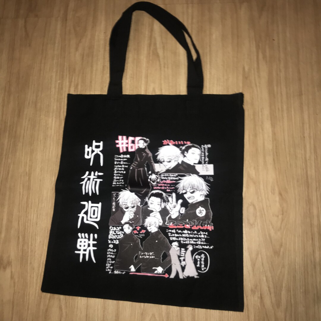 New Anime Jujutsu Kaisen Satoru Gojo Bag - Etsy