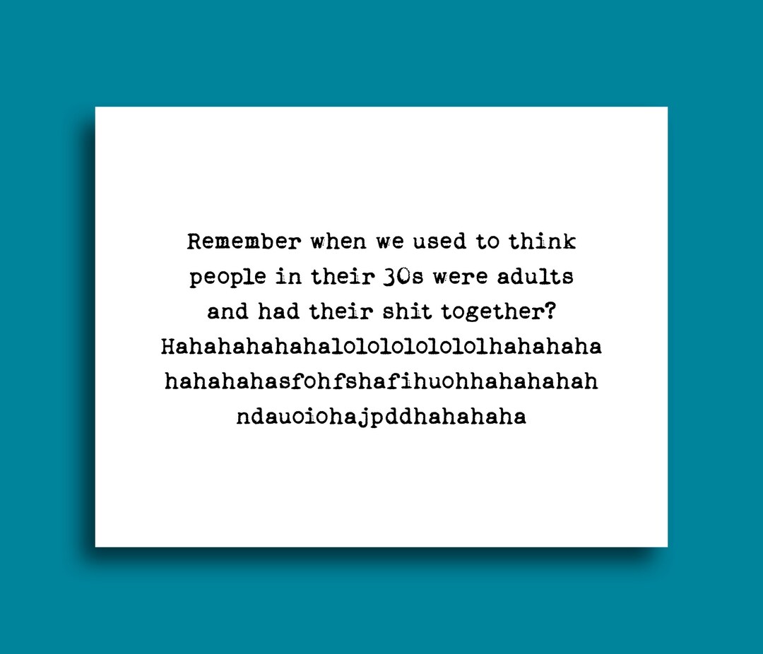 Funny 30th Birthday Card | Birthday Humor | Birthday Gift for Best ...