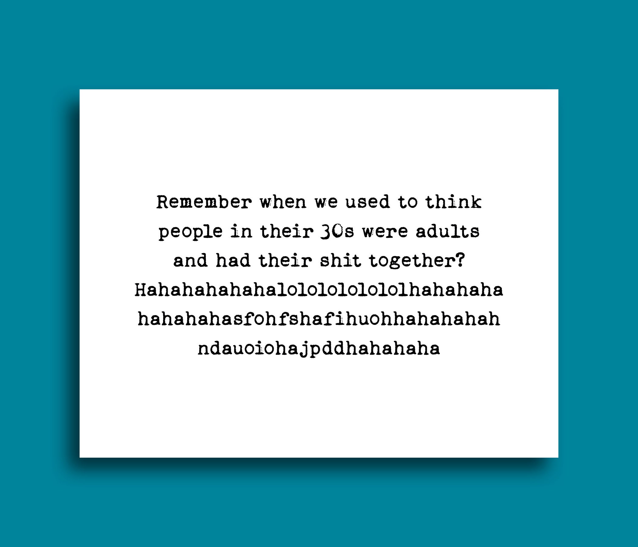 Funny 30th Birthday Card | Birthday Humor | Birthday Gift for Best ...