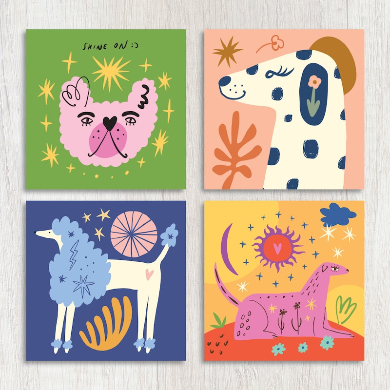 Dog Art Print - Etsy