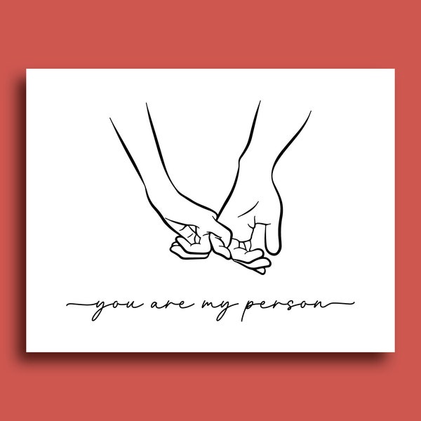 You Are My Person - Etsy