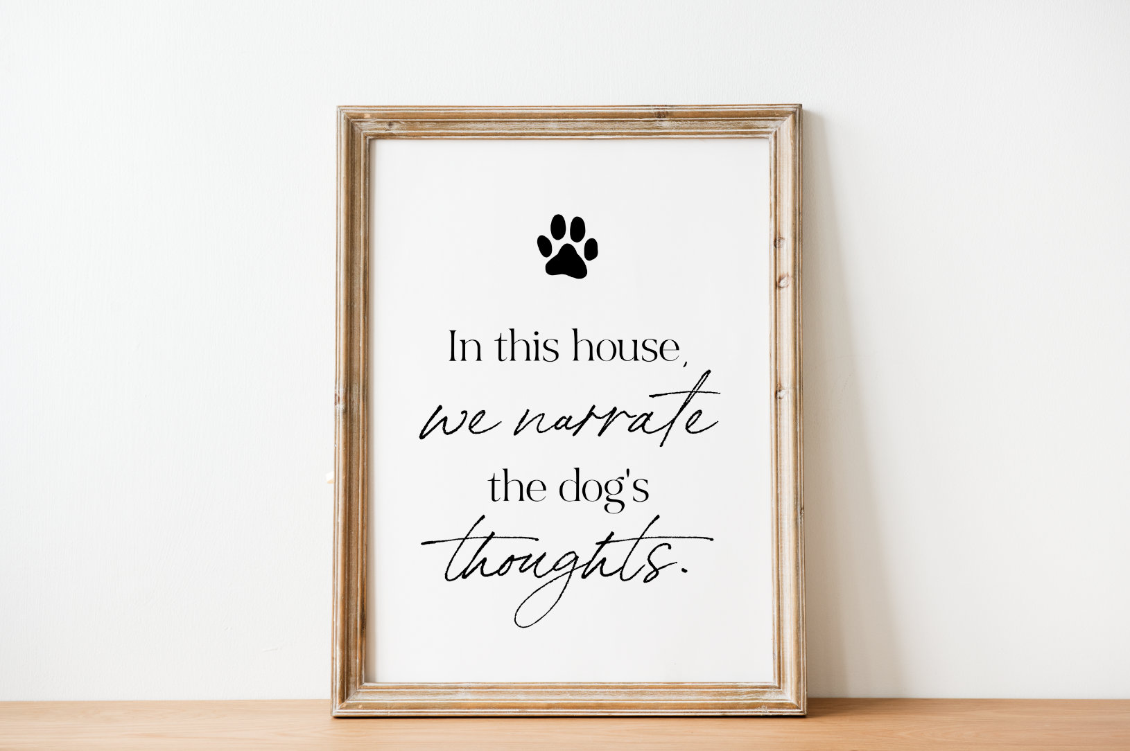 Dog Lovers Quote Set, Dog Quote Prints, Dog Quotes, Home Decor Wall Art ...