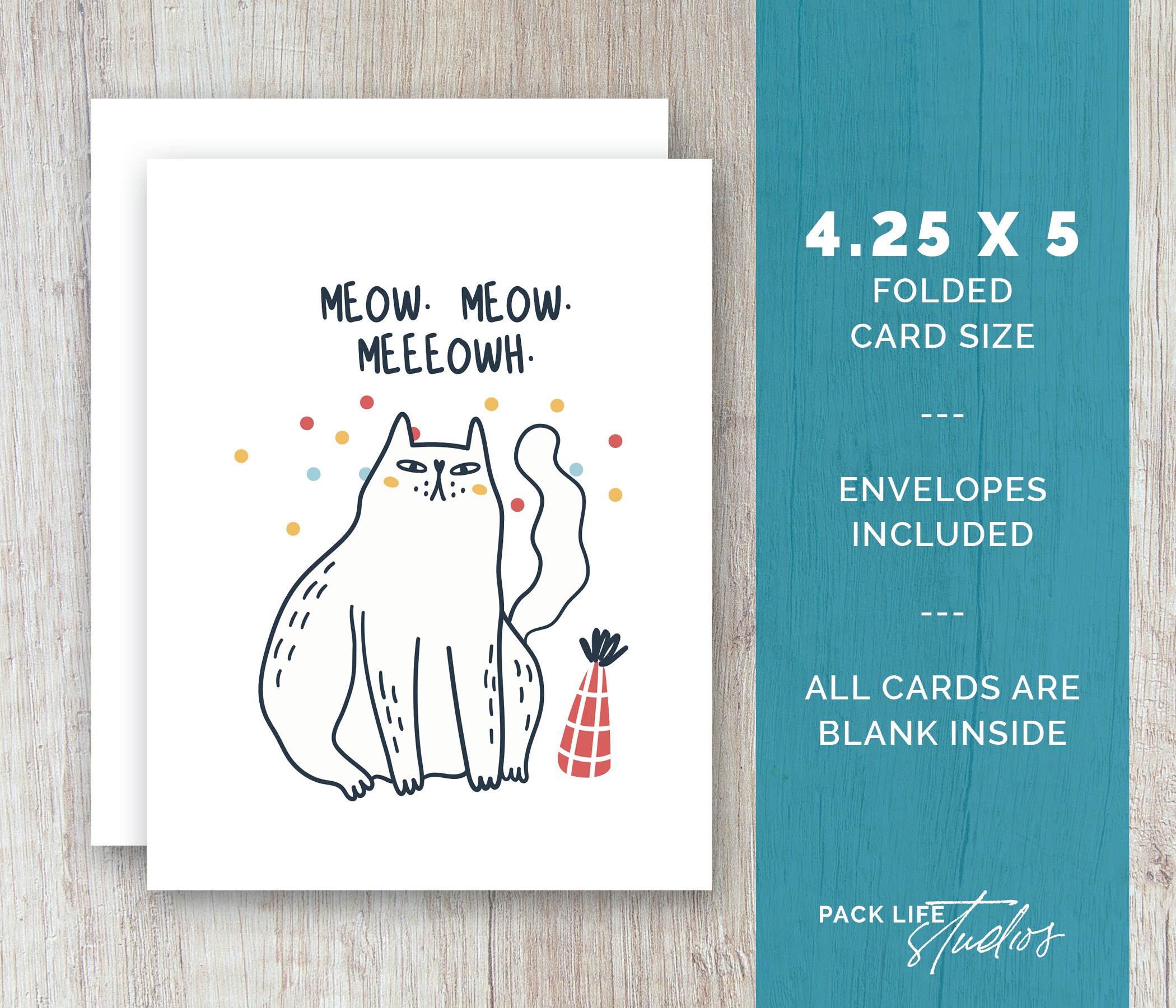 Grumpy Cat Celebration Greeting Card Set Set of 10 Cards and Envelopes ...