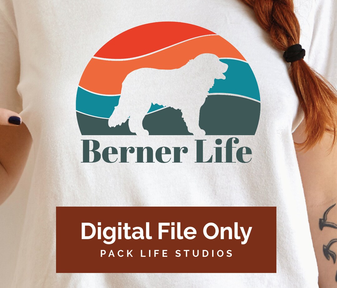 Bernese Mountain Dog Lover PNG | Berner Tshirt Design | Berner ...