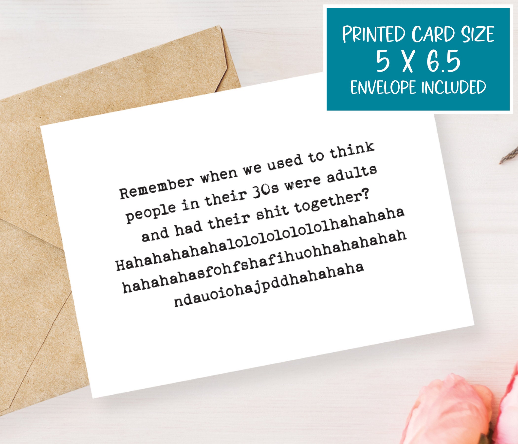 Funny 30th Birthday Card | Birthday Humor | Birthday Gift for Best ...