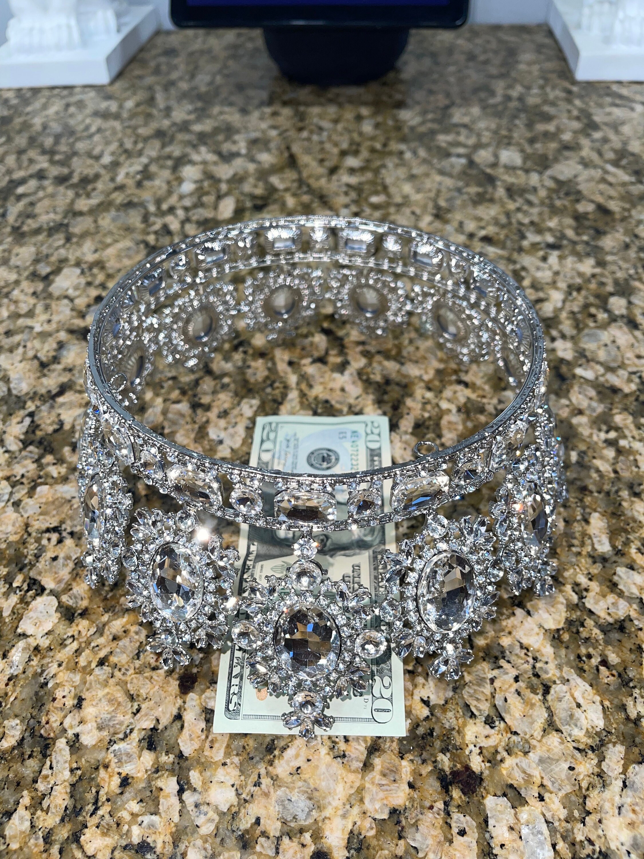 Crown Corona OBATALA OCHANLA Plateada Grande - Etsy