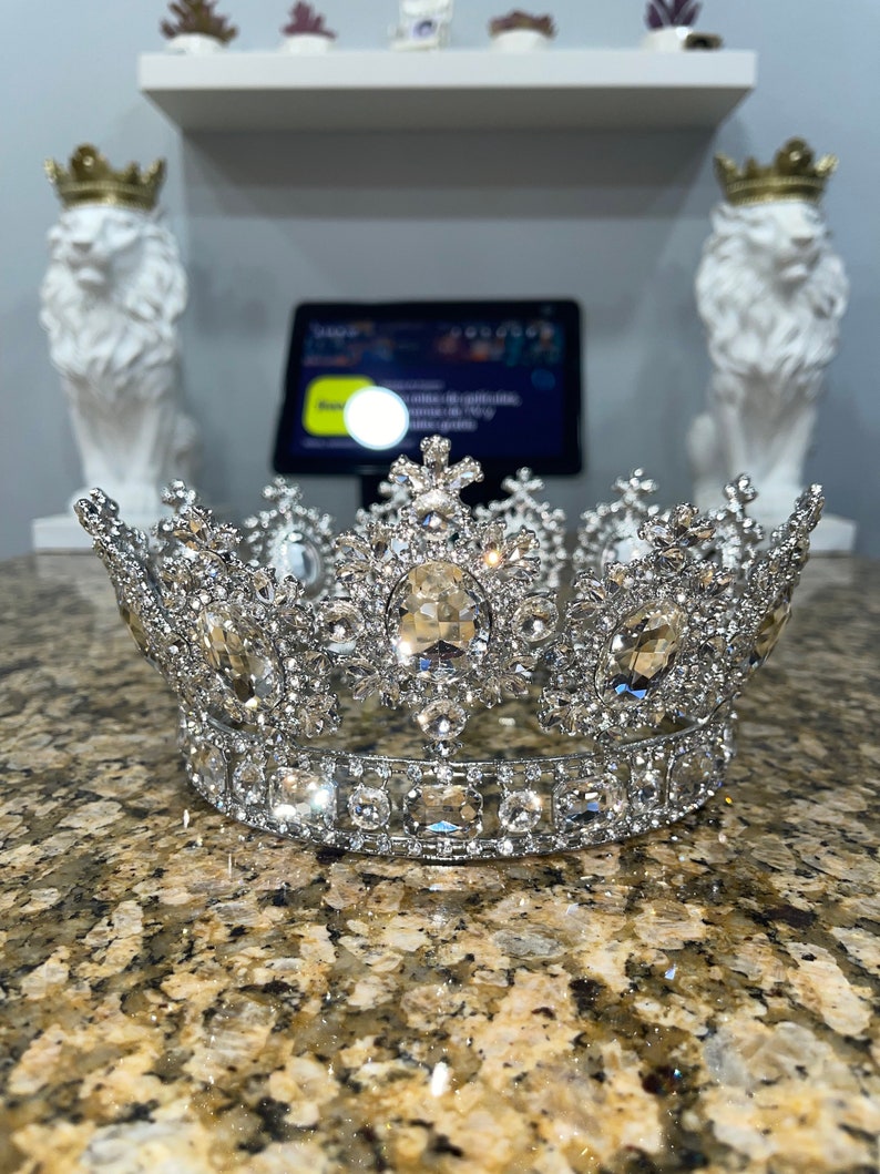 Crown Corona OBATALA OCHANLA Plateada Grande - Etsy