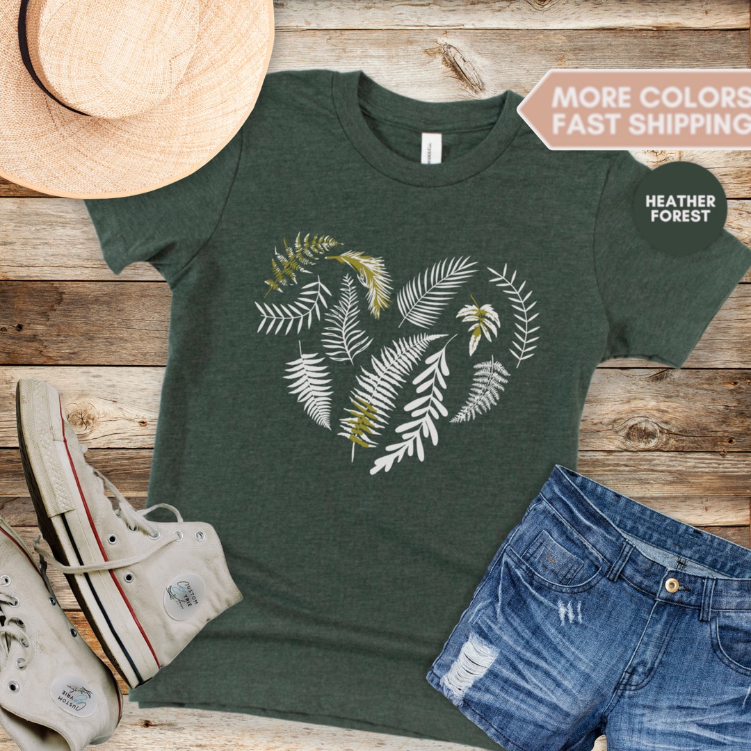 Plant Lovers Shirt Fern Hoodie, Botanical Sweatshirt, Plant Lover Gift ...