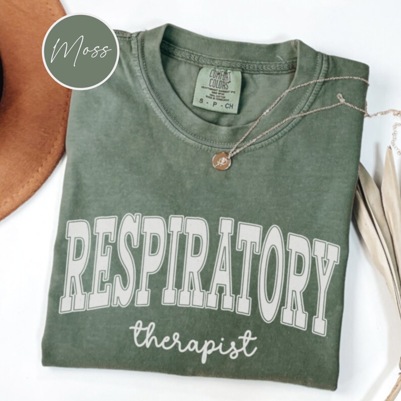 Comfort Colors® Respiratory Therapist Shirt Therapy Shirt, Lung Doctor ...