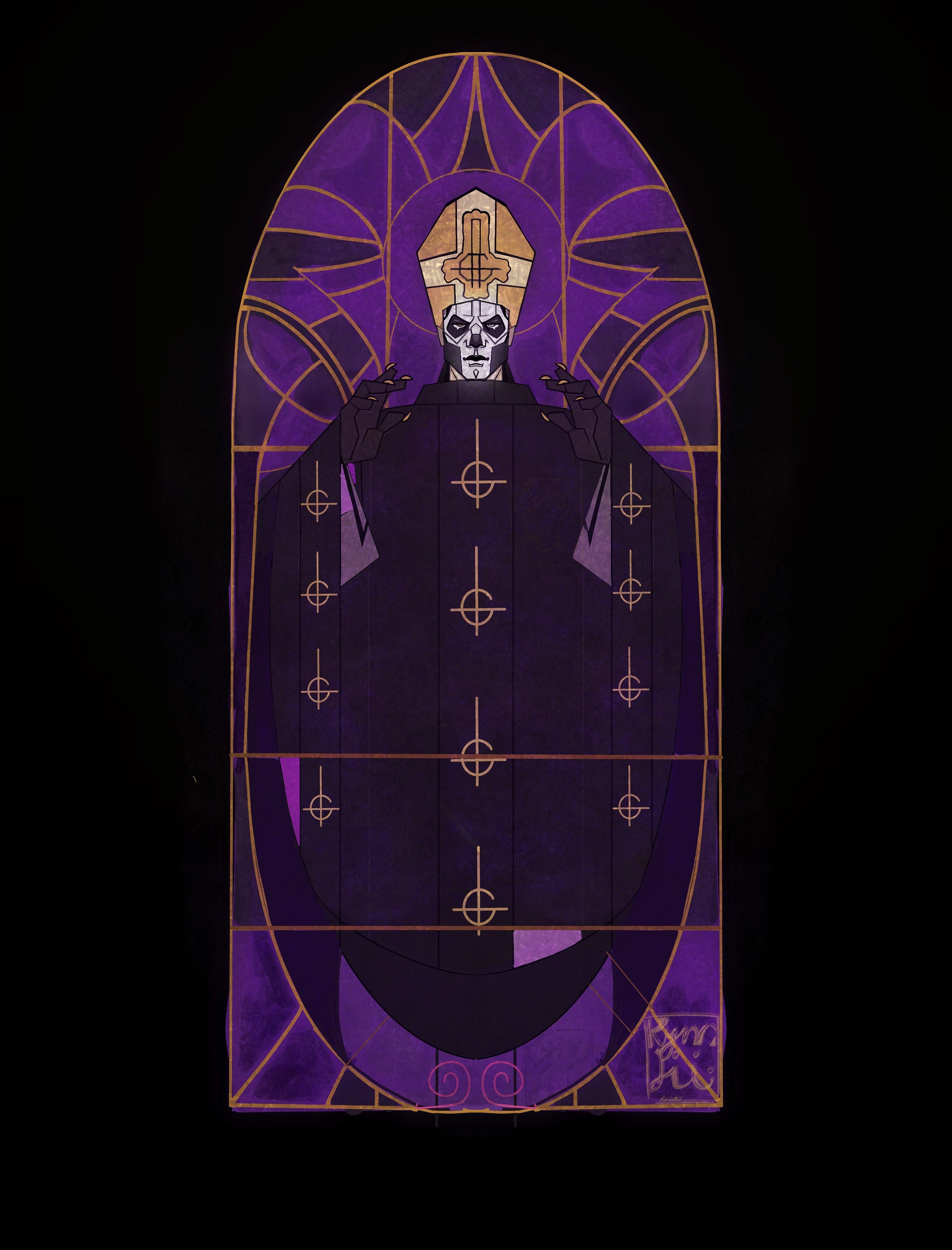 Papa Emeritus Iii Digital Wallpaper ~ - Etsy
