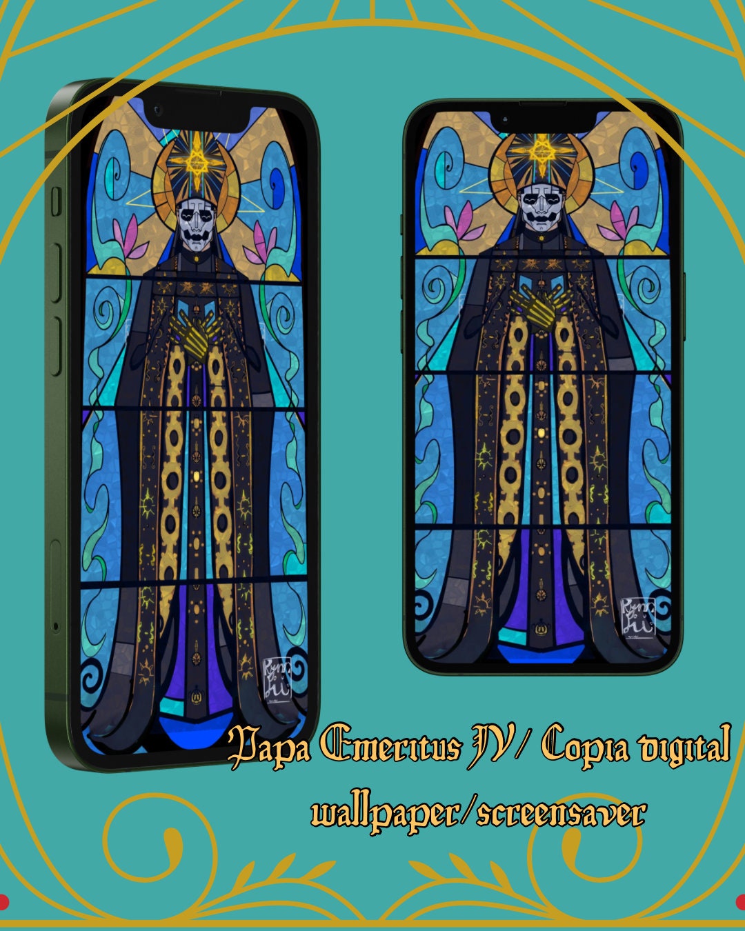 Papa Emeritus Iv Digital Wallpaper - Etsy