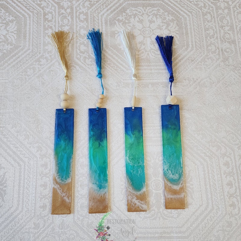 Resin Book Marks - Etsy