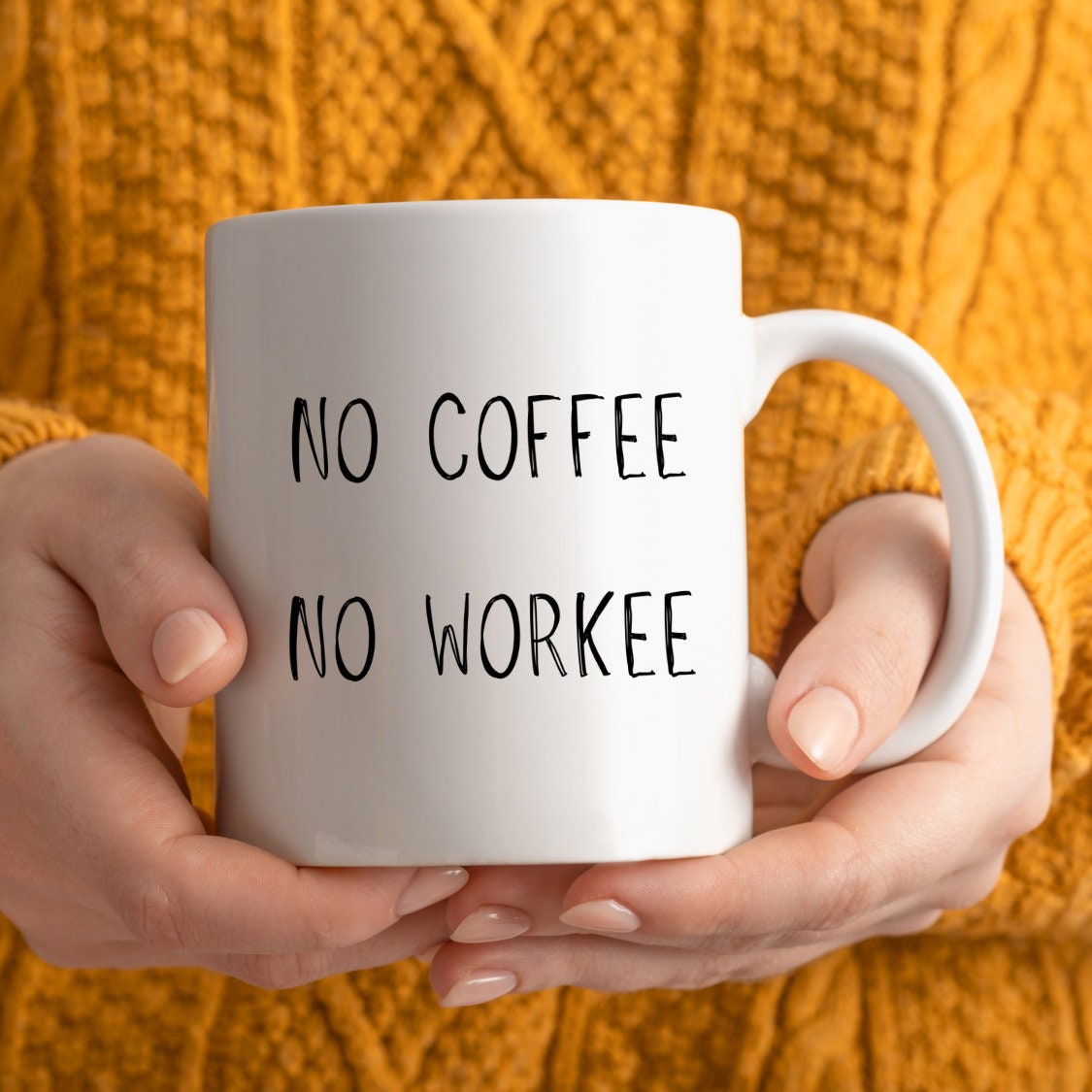 No Coffee No Workee | Funny Mug Funny Office Mug Gift for Boss Gift for ...