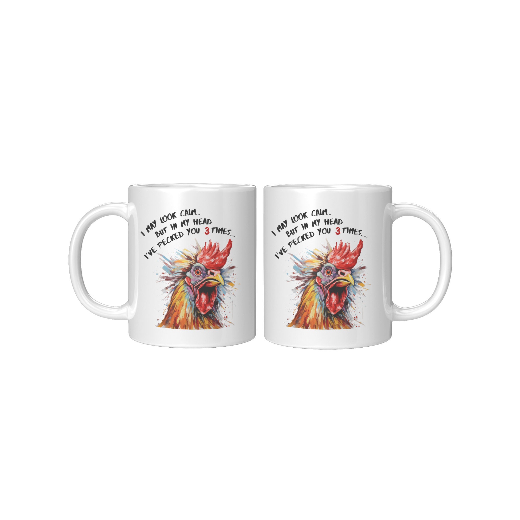 Funny Mug Funny Chicken Mug Funny Phrase Mug Funny Saying Mug for ...