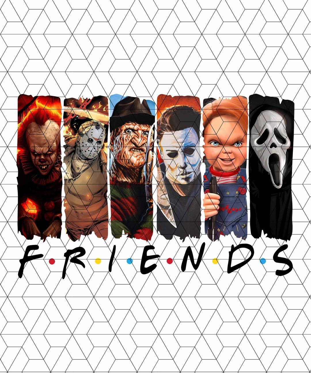 Friends Horror Movie Png, Halloween Png, Halloween Horror Png, Horror ...