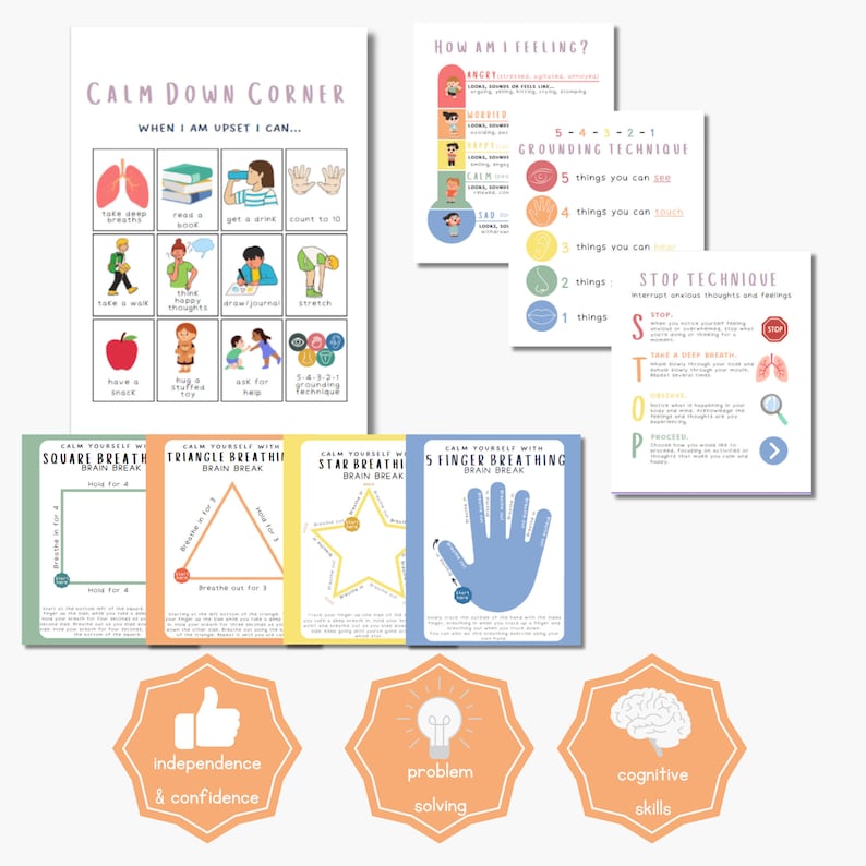 Emotion Regulation Posters - Etsy