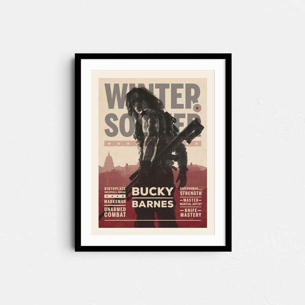 Winter Soldier - Etsy