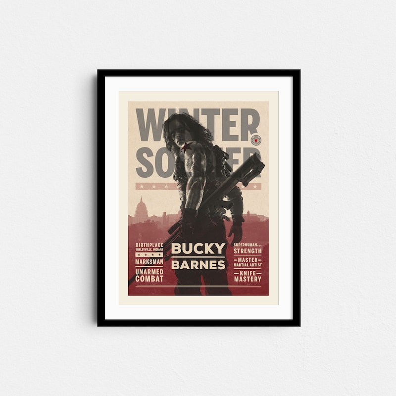 Winter Soldier - Etsy