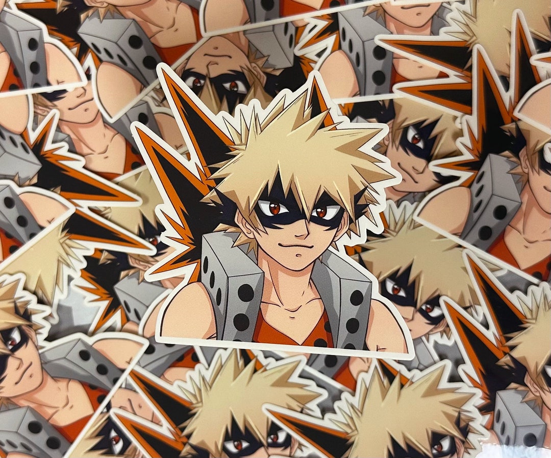 MHA Bakugo Peeker Stickers - Etsy