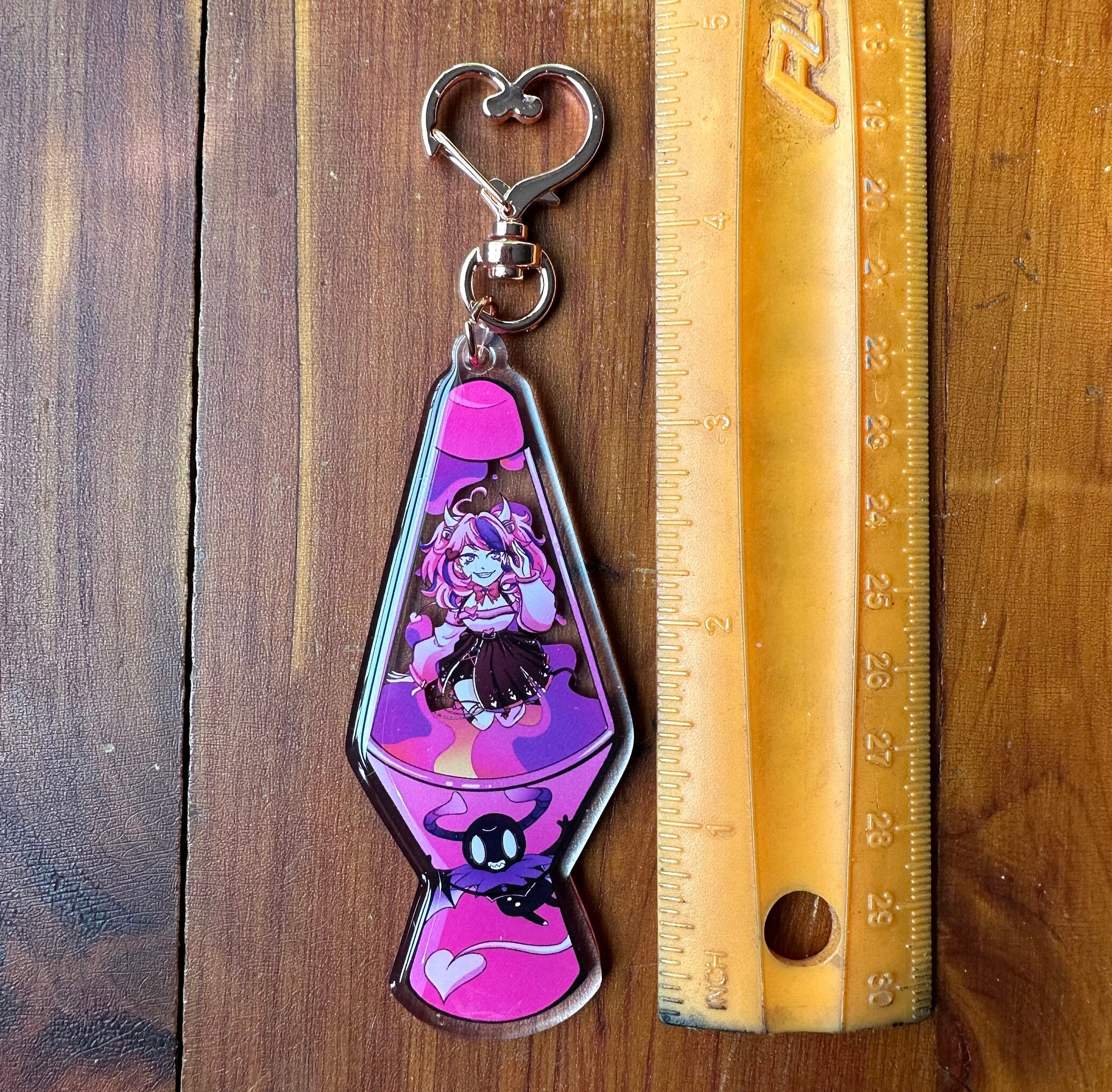 Ironmouse Lava Lamp 3.5 Acrylic Keychain - Etsy