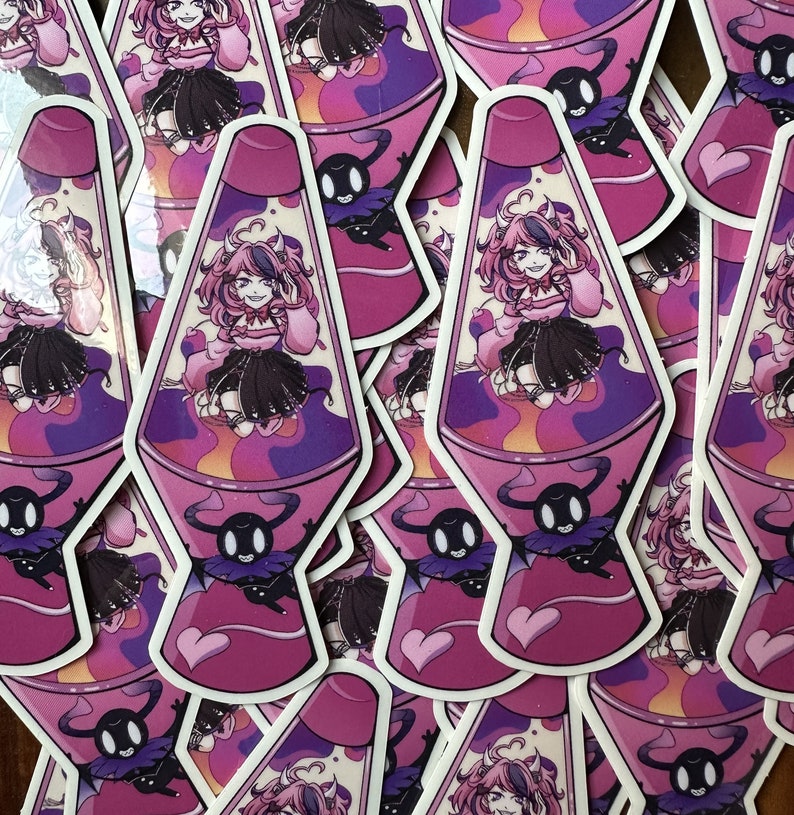 Ironmouse Lava Lamp Sticker - Etsy