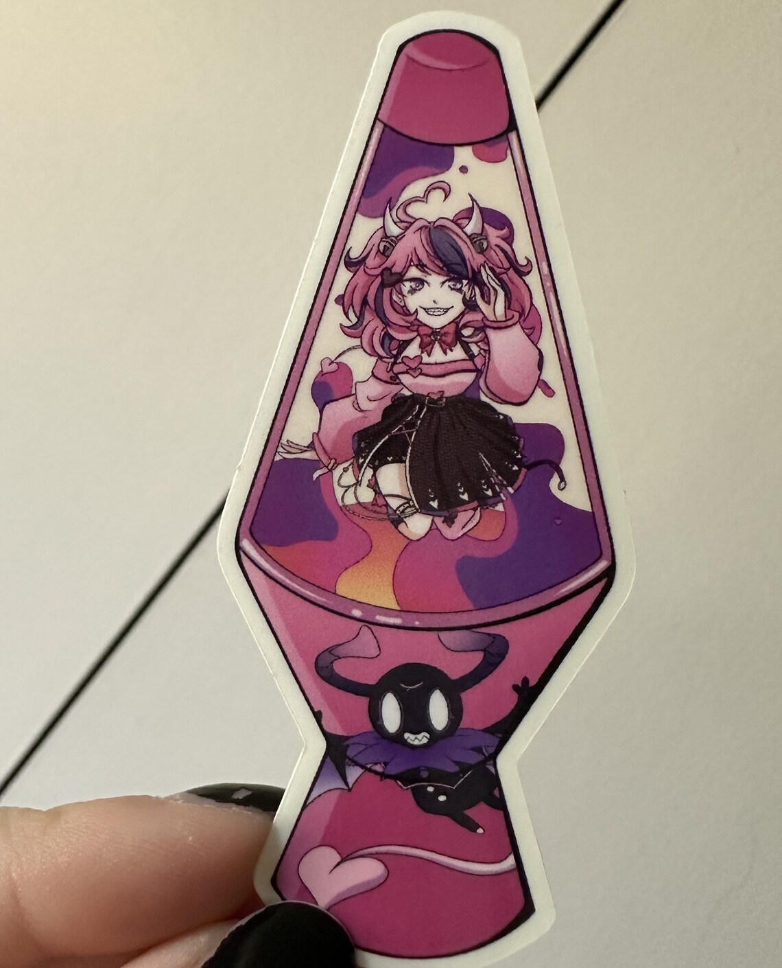 Ironmouse Lava Lamp Sticker - Etsy