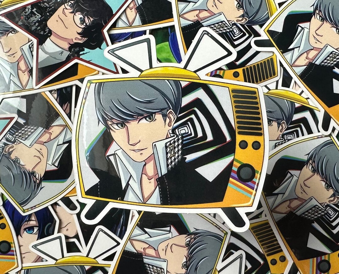 Yu Narukami Persona 4 TV Stickers - Etsy